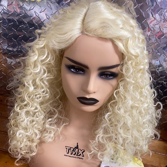 Hair | Beautiful Blonde Curly Wig | Poshmark
